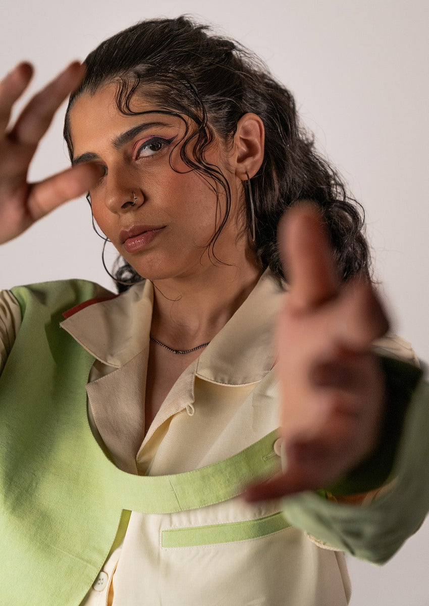 Citrus Surge Panel Unisex Shirt – Duskin